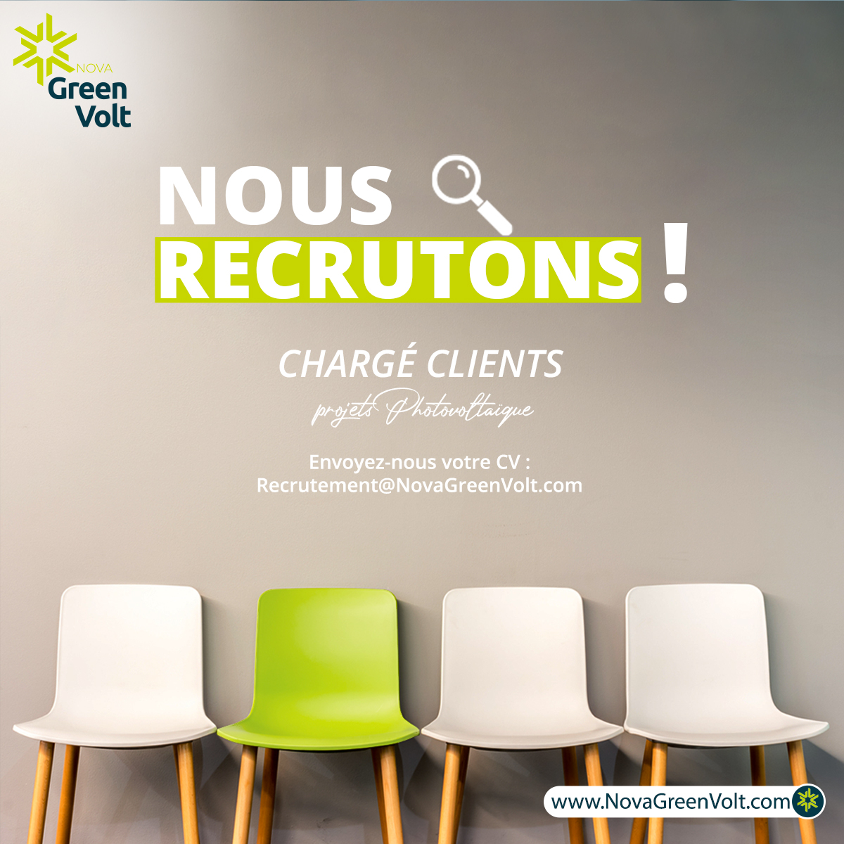 Chargé clients Projets PV - GreenVolt